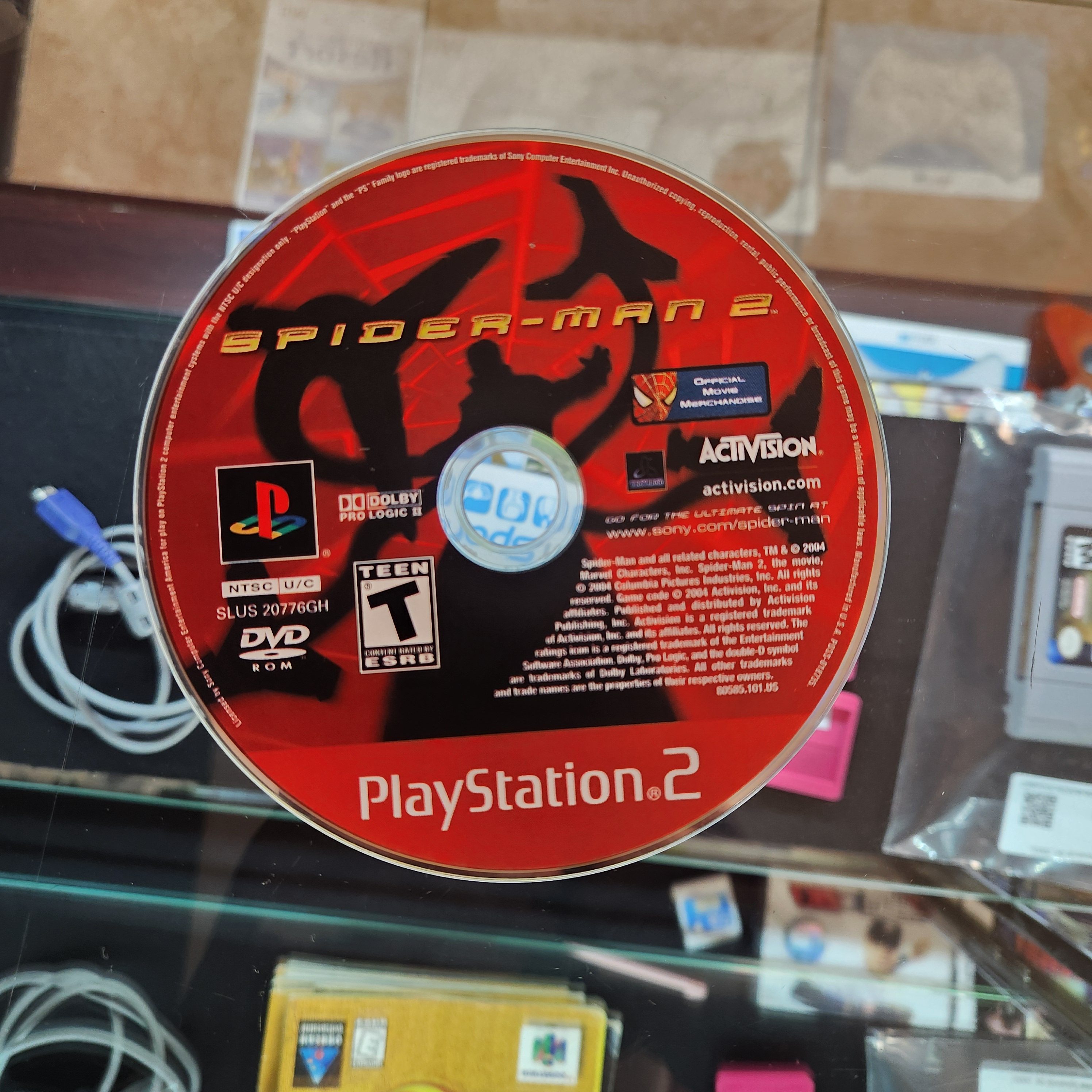 Spiderman 2 (PlayStation 2, 2004) , Disc Only - Retro Games eXchange