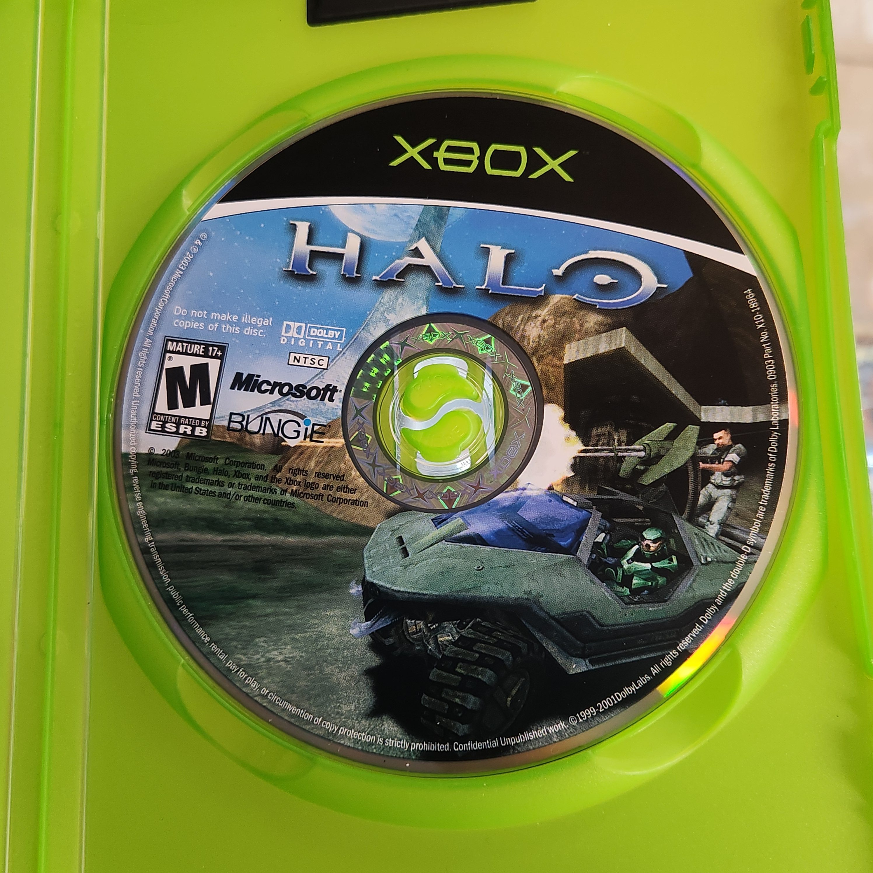 Halo: Combat Evolved (Xbox, 2001) , Disc Only - Retro Games eXchange